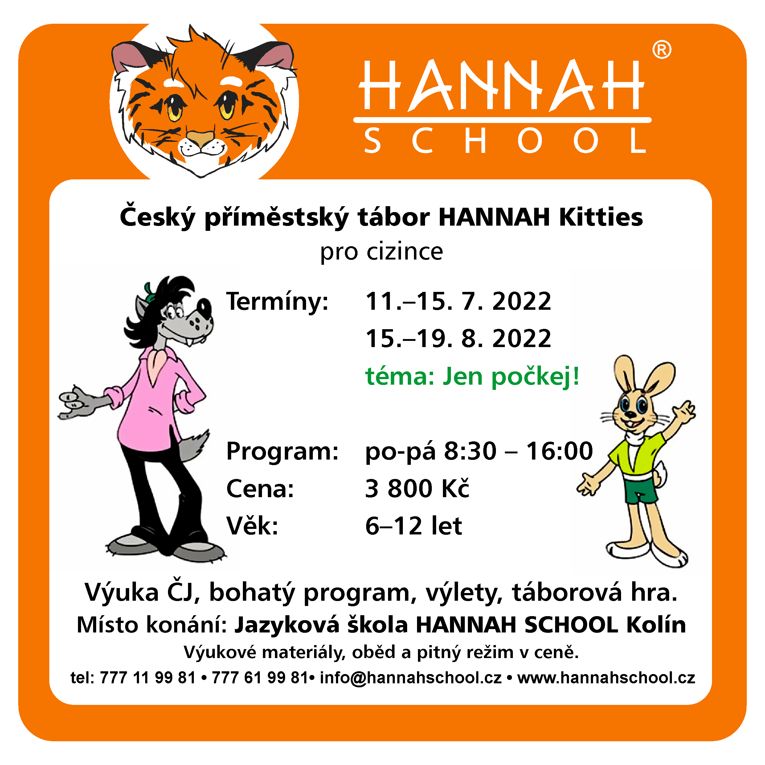 Jazyková škola Kolín - Hannah School